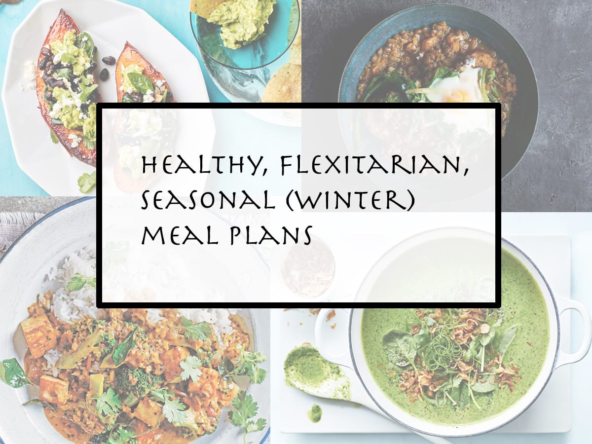 Meal plan for week starting 29th of July - winter meal plan - My Health ...